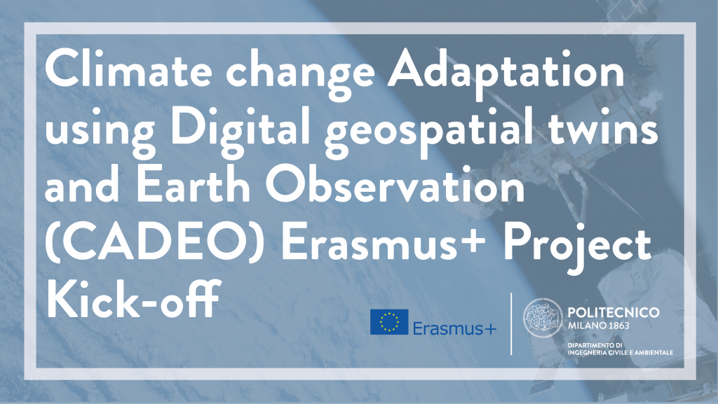 Climate change Adaptation using Digital geospatial twins and Earth ...