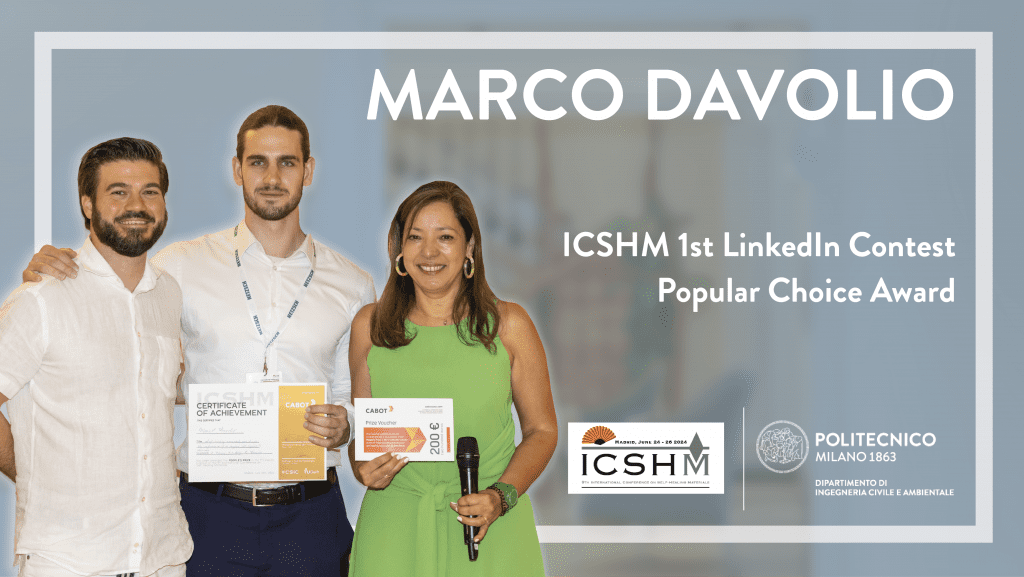 Marco Davolio vince il ICSHM 1st LinkedIn Contest - Popular Choice ...
